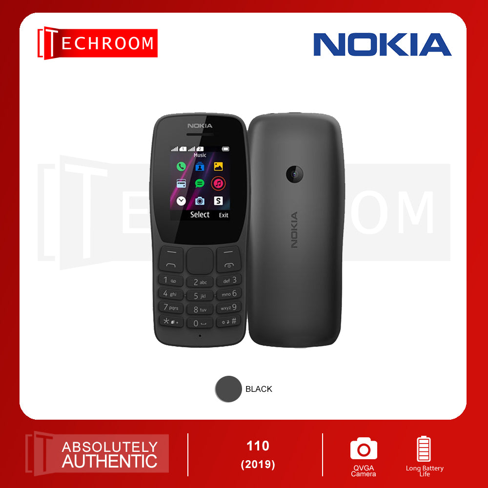 Nokia 110 | Dual SIM Feature Phone – Techroom