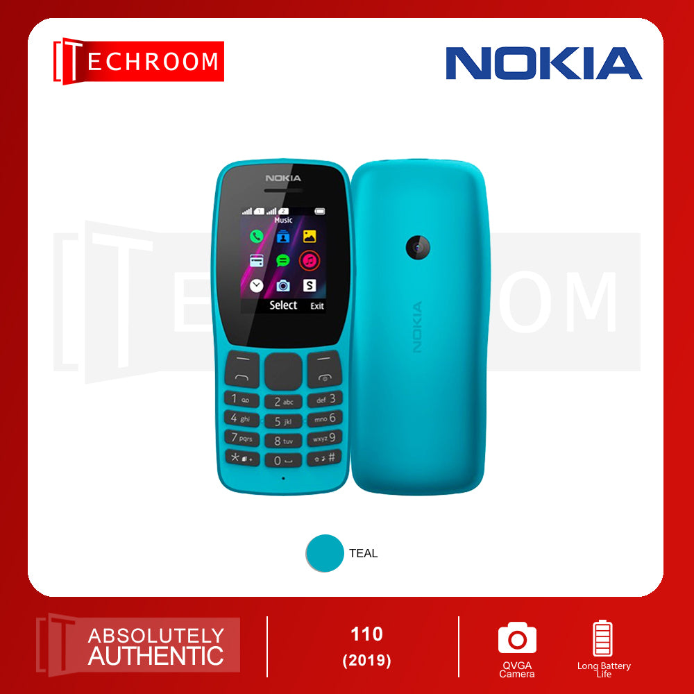 Nokia 110 | Dual SIM Feature Phone – Techroom
